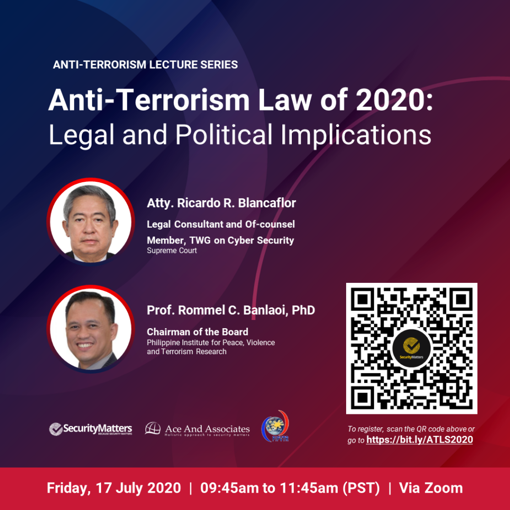 Anti-Terrorism Lecture Series – Part 3 - SecurityMatters Magazine